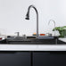 Boelon Luxury Kitchen Sink with Digital Display and Waterfall Design ...